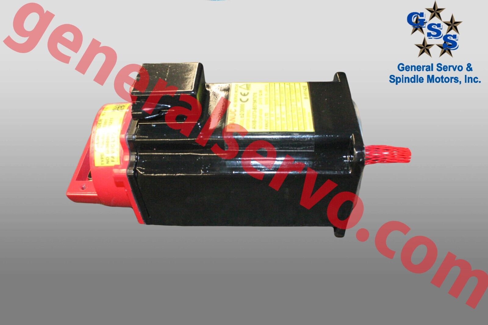 Fanuc A06B-0373-B575#7076 AC MOTOR A2/3000 A64 KEYWAY *1 YEAR WARRANTY* | General Servo ...