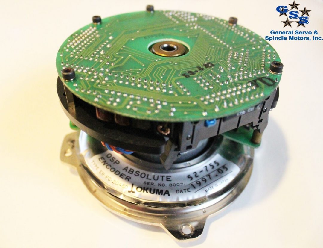OKUMA ER-FC-2048D ABSOLUTE ENCODER | General Servo & Spindle Motors