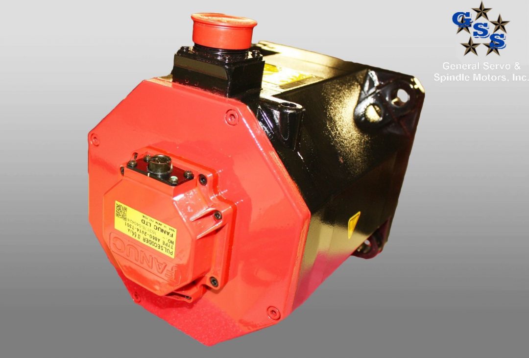 Fanuc A06B-0268-B205 AC MOTOR AIS30/4000 AA64I KEYWAY *1 YEAR WARRANTY ...