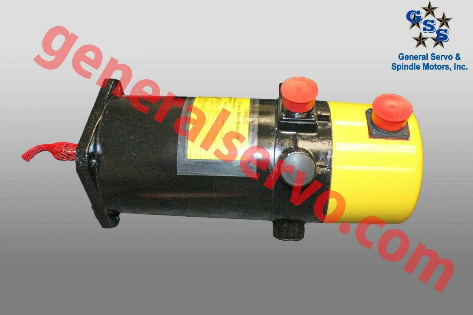 A06B-0642-B013 Fanuc DC Servo Motor 5M 3000 P/R, 151V, 5.9Nm, 9A ...