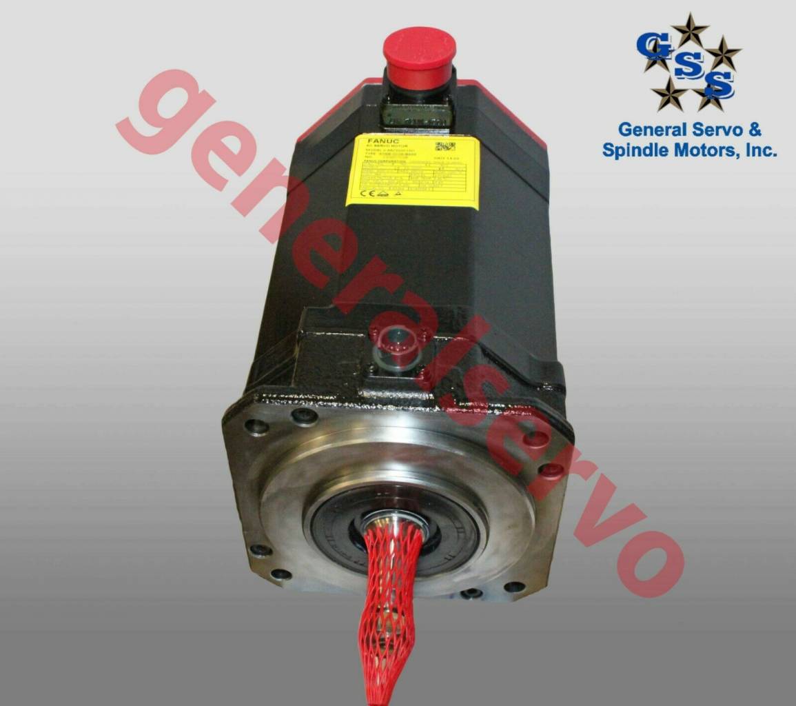 Fanuc A06B-0229-B300 AC MOTOR A8/3000HVI A1000I BRAKE *1 YEAR WARRANTY* | General Servo ...