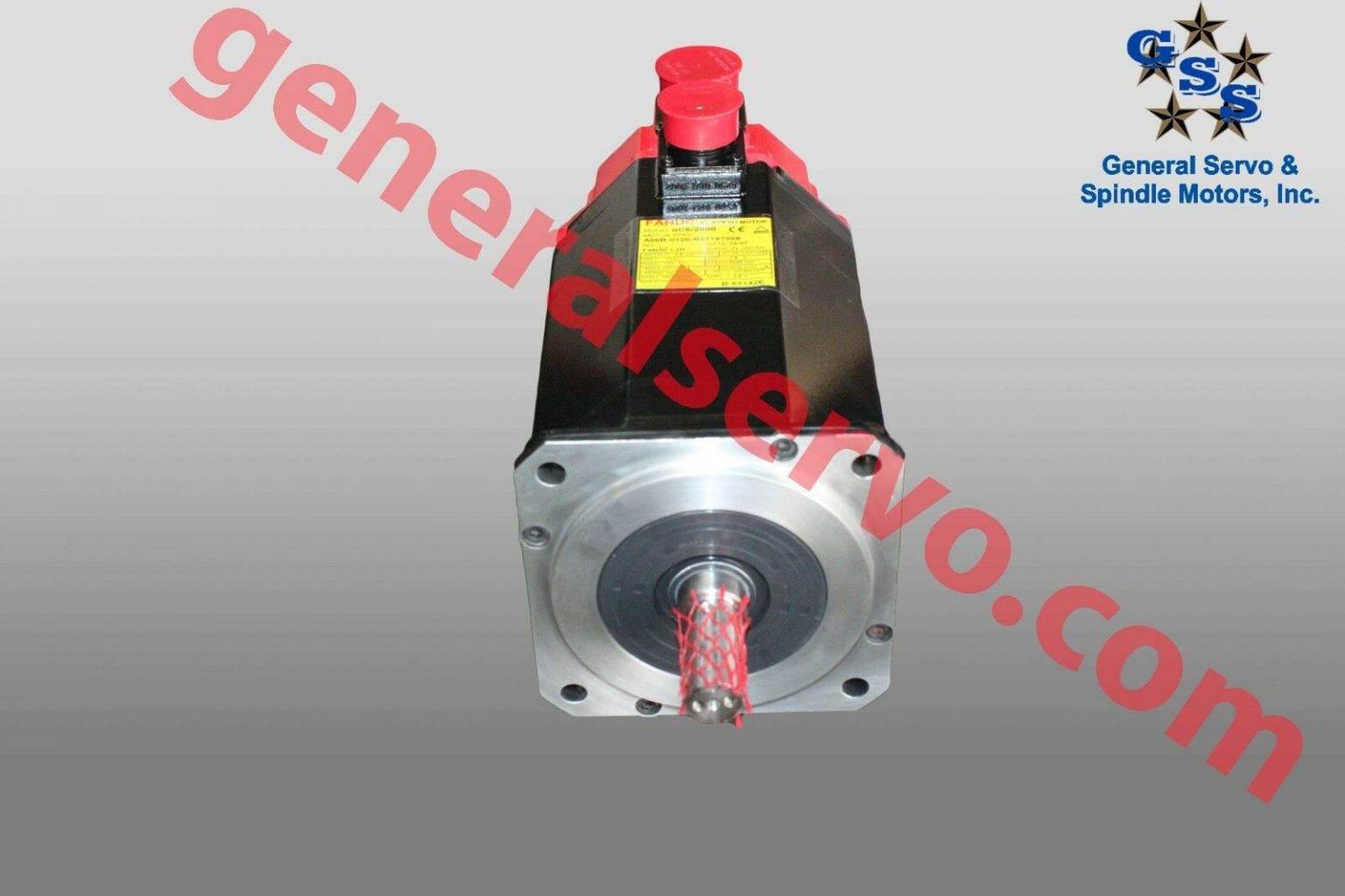 Fanuc A06B-0126-B577#7008 AC MOTOR AC6/2000 I64 W/KEYWAY *1 YEAR WARRANTY* | General Servo ...