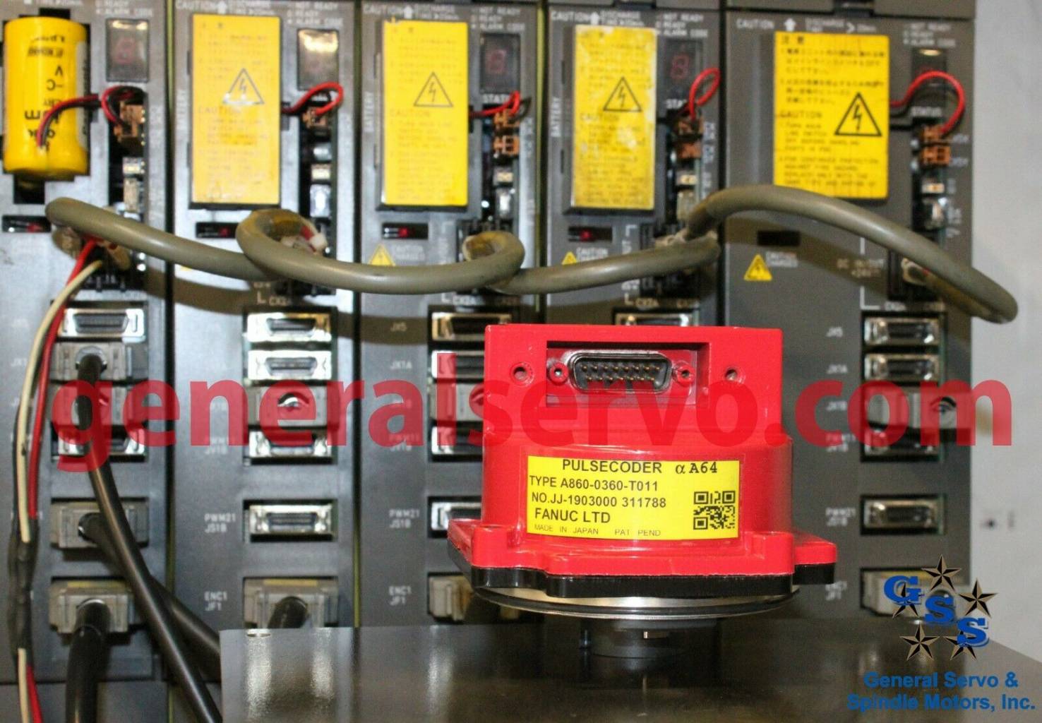 Fanuc Pulsecoder Alpha A64+CAPACIT. A860-0360-T011 *90 DAY WARRANTY* | General Servo & Spindle ...