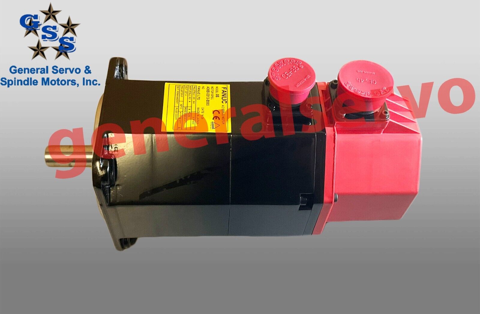 Fanuc A06B-0313-B565 AC MOTOR MDL 0S, ST, KEY, 25,000P *1 YEAR WARRANTY* | General Servo ...
